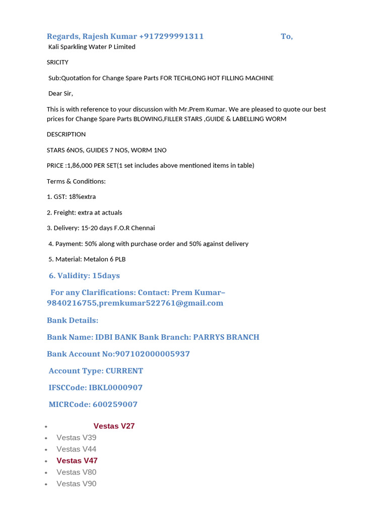 deepak letter head | PDF