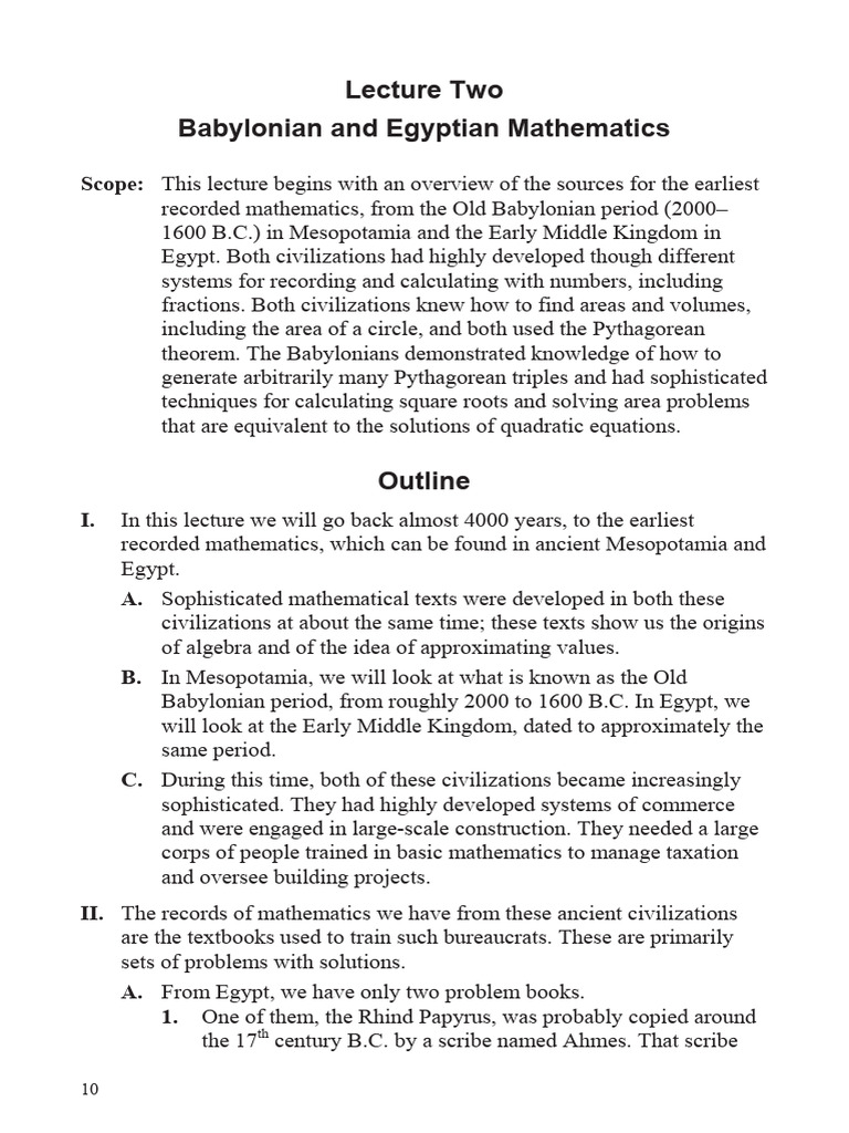 TTC - The Queen of The Sciences - A History of Mathematics-016-025 ...