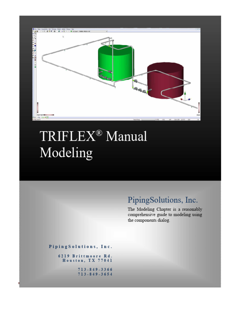 Triflex Manual - Modeling | PDF | Cartesian Coordinate System | Rotation