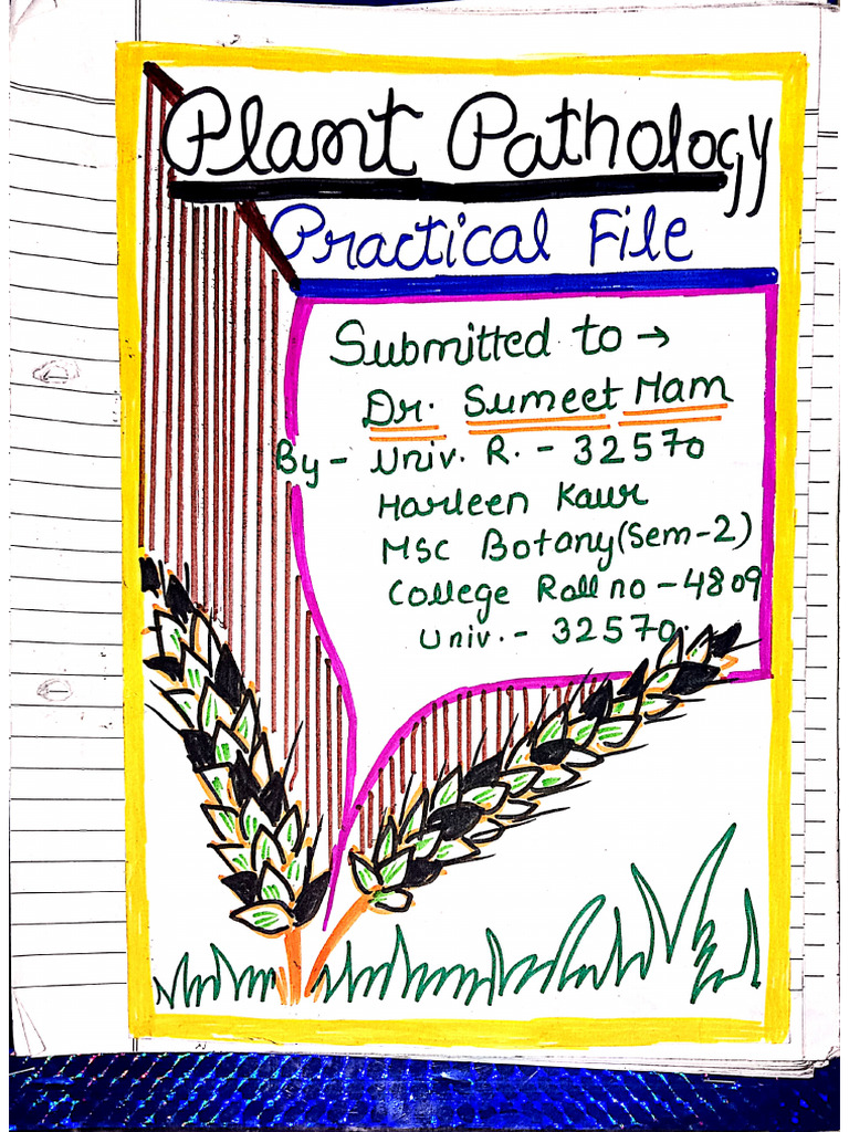 Plant Pathology File | PDF