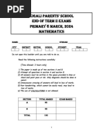 Maths P5 | PDF | Arithmetic | Mathematics