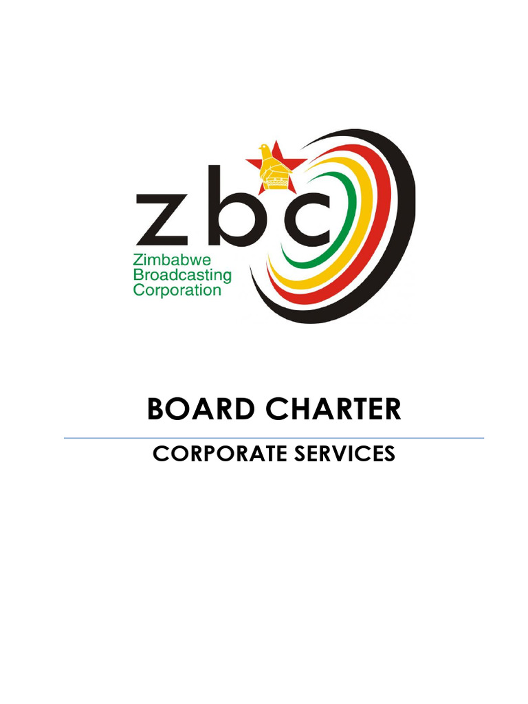 ZBC-BOARD-CHARTER | PDF | Committee | Board Of Directors