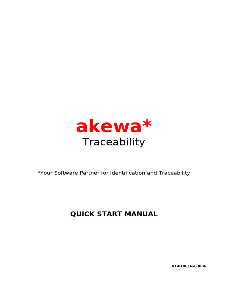 akewa Traceability | PDF | Microsoft Excel | Icon (Computing)