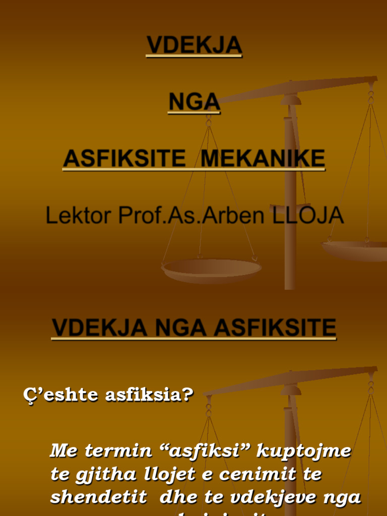 Asfiksite Mekanike, Helmimet | PDF