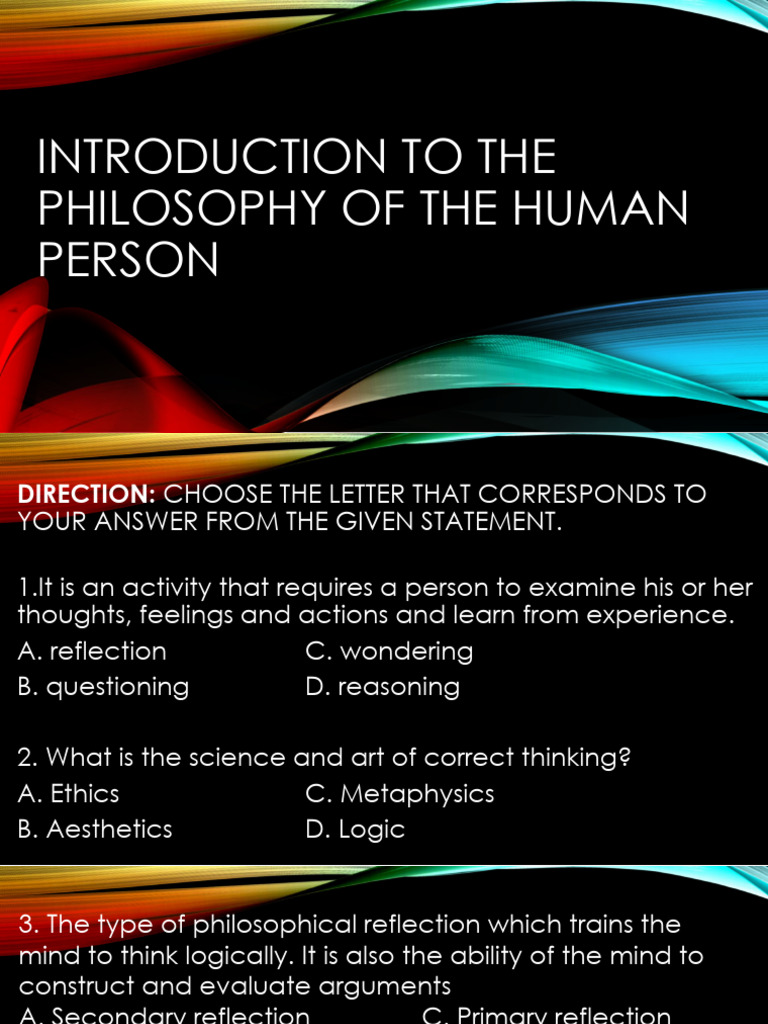 Philo Part 1 | PDF | Reason | Dialectic