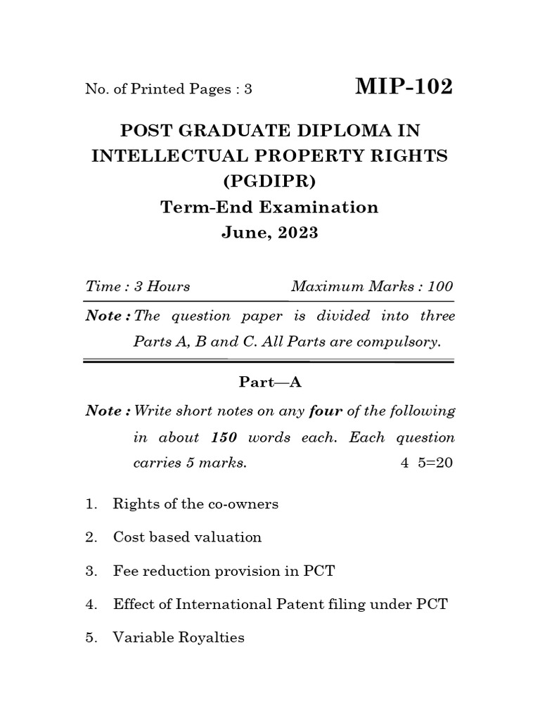 Mip 102 | PDF