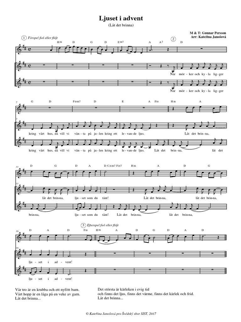 Ljuset I Advent | PDF