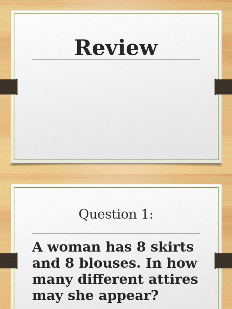 G10 Math Q3-Week 1 - Intro To Permutation | PDF | Discrete Mathematics ...