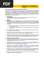 MAE Turns 5 Campaign: 5% Returns | PDF | Debit Card