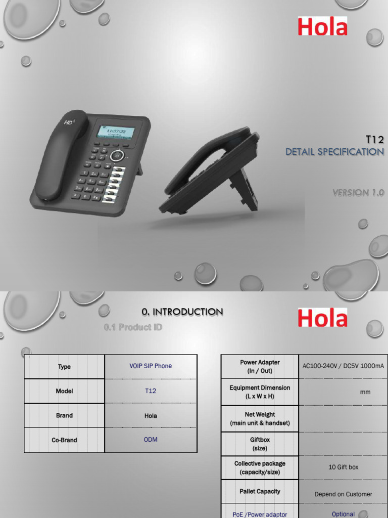 T12 data sheet | PDF | Internet Protocols | Communications Protocols