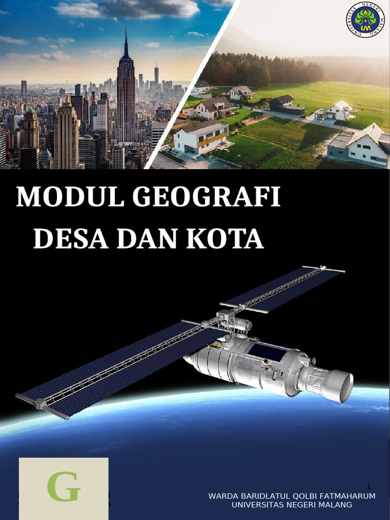 Modul Pembelajaran Geo Desa Kota | PDF