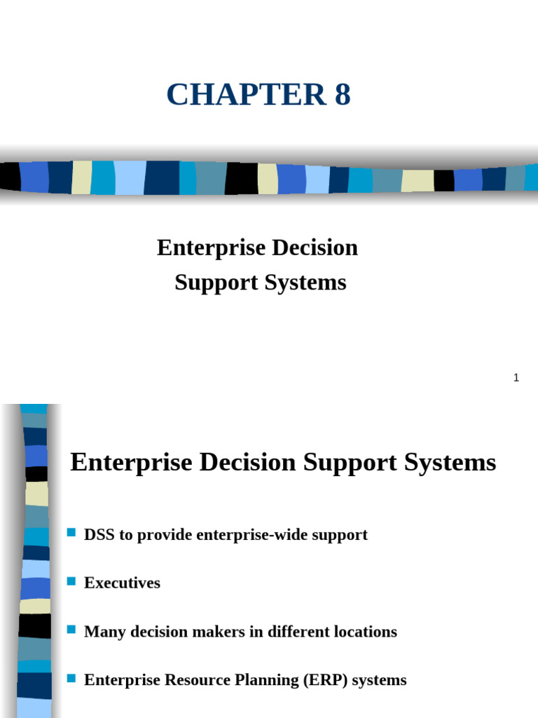 ch08_Executive Information and Support System | PDF | Decision Support System | Supply Chain