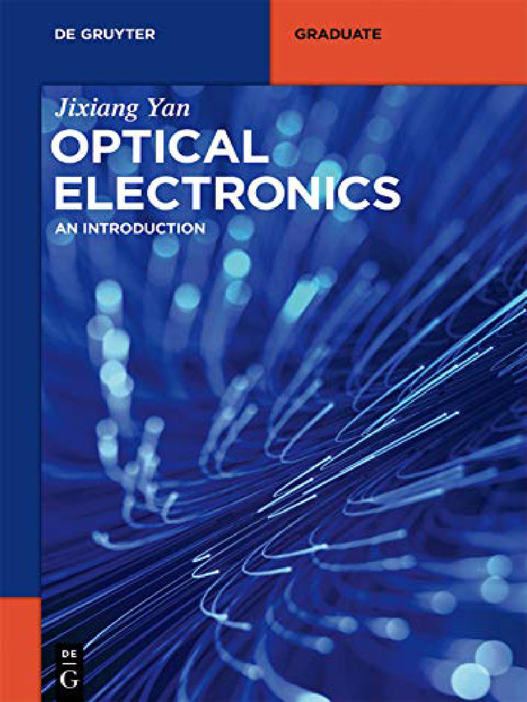 Optical Electronics | PDF | Light | Laser