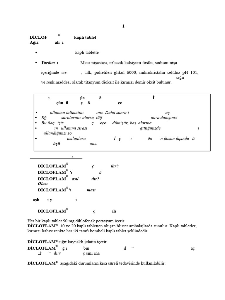 Dicloflam Draje | PDF