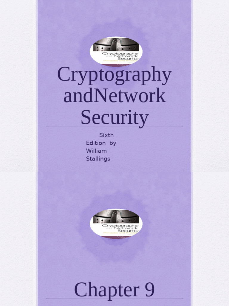 ch09 Public Key Cryptography and Rsa - Compress | PDF | Cryptography | Public Key Cryptography