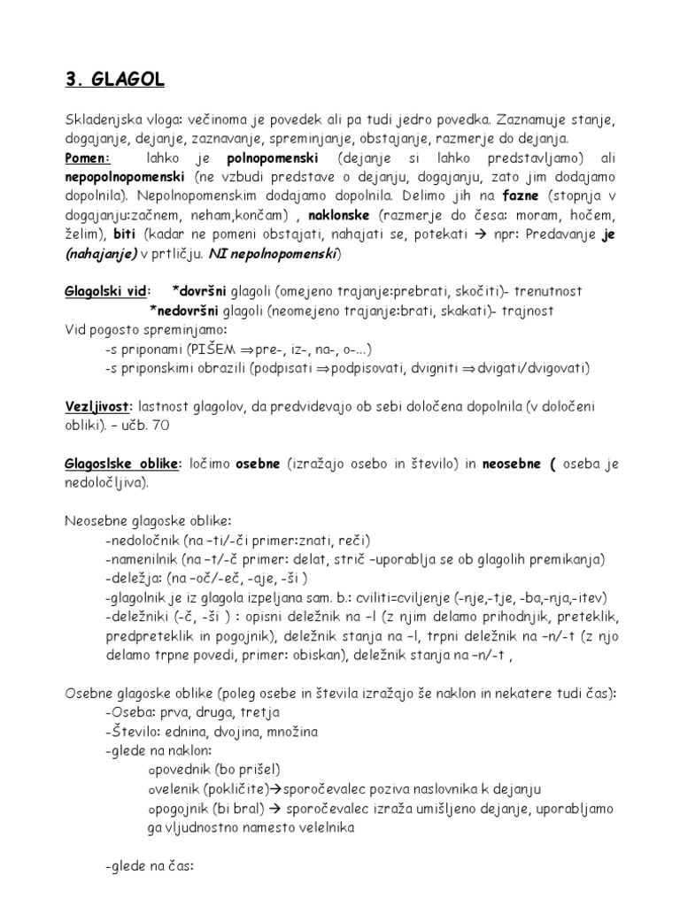 Glagol | PDF