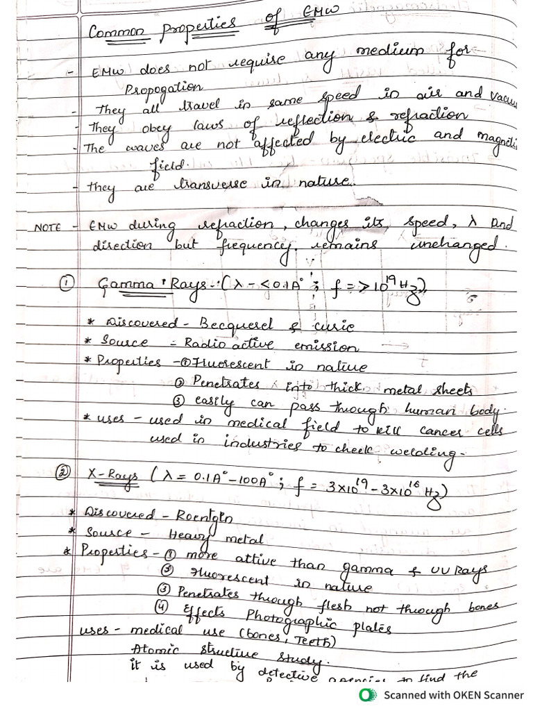 Spectrum Notes | PDF