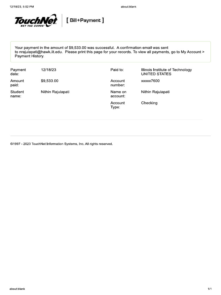 2nd Sem Fee | PDF