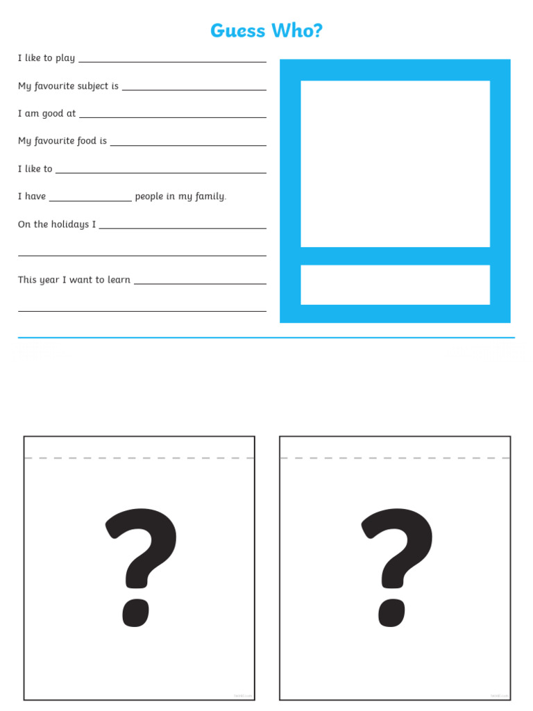 Guess Who | PDF