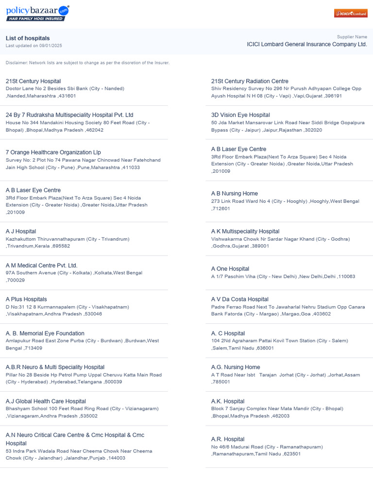 ICICI Lombard | PDF | Gujarat | Mumbai