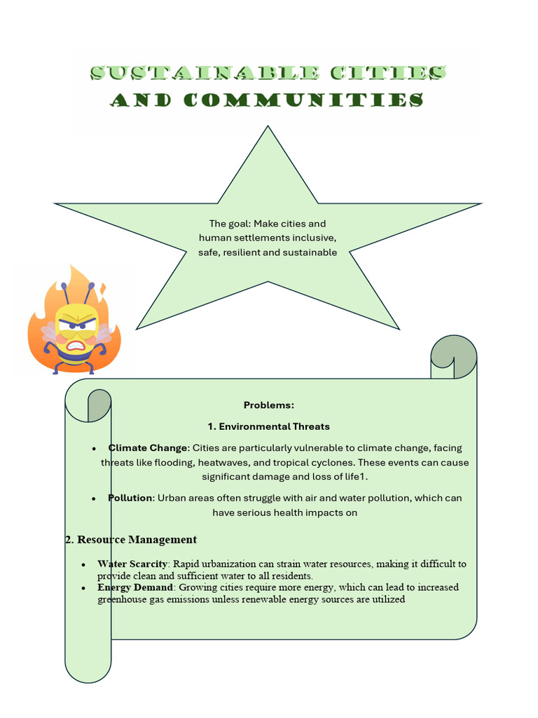 Sustainable Urban Development Strategies | PDF