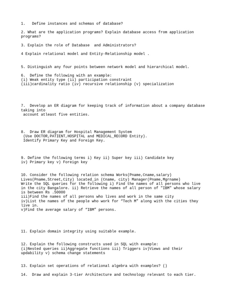 DBMS_QS_SET--2 | PDF | Relational Database | Databases