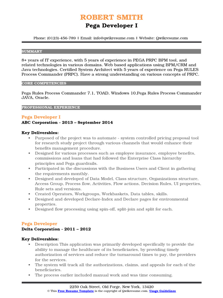 Pega Developer 1588341341 | PDF | Business Process Management | Java ...