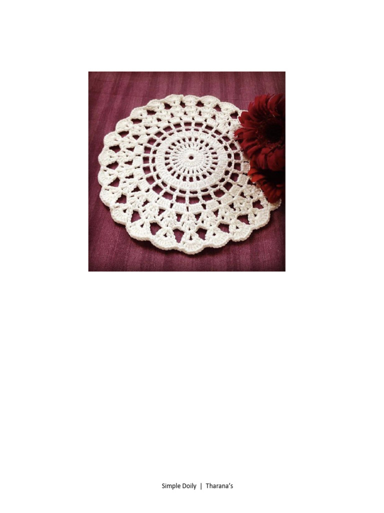 Simple Doily by T | PDF