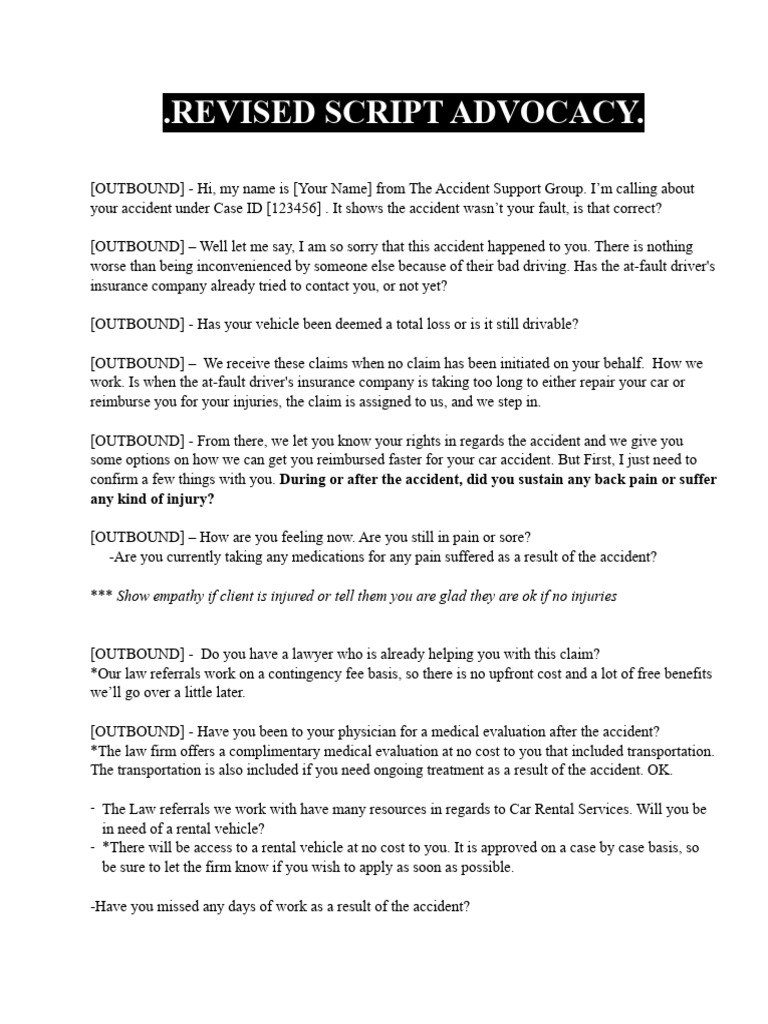 _Outbound-2025-Script | PDF | Insurance