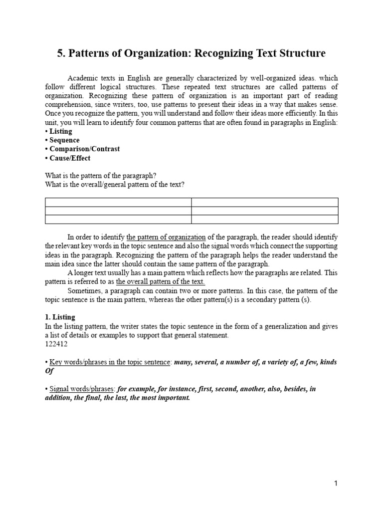 Patterns of Organization | PDF | Mars | Mariner Program