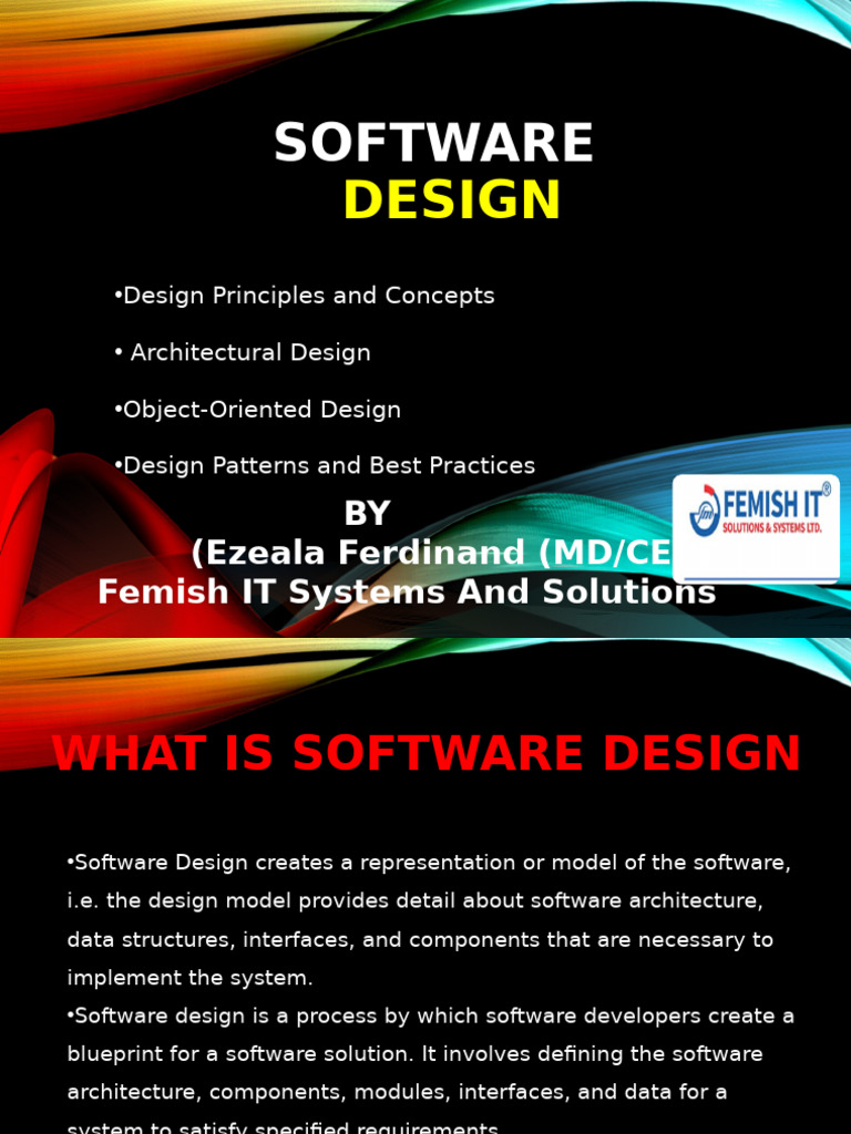 Software design | PDF | Class (Computer Programming) | Object Oriented ... Software design | PDF | Class (Computer Programming) | Object Oriented ...