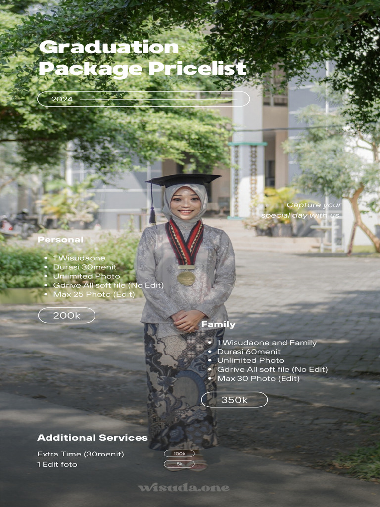 Pricelist Wisuda - One | PDF