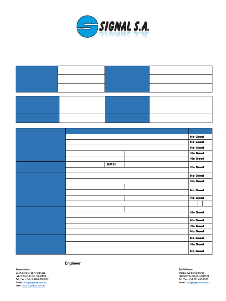 406MHZ EPIRB TESTING CERTIFICATE 2025 | PDF | Telecommunications ...