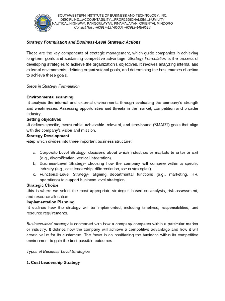 Strategic Management Module 2 | PDF | Strategic Management | Market ...