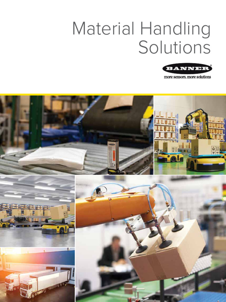 Banner Material Handling Solutions 222449 | PDF | Light Emitting Diode ...