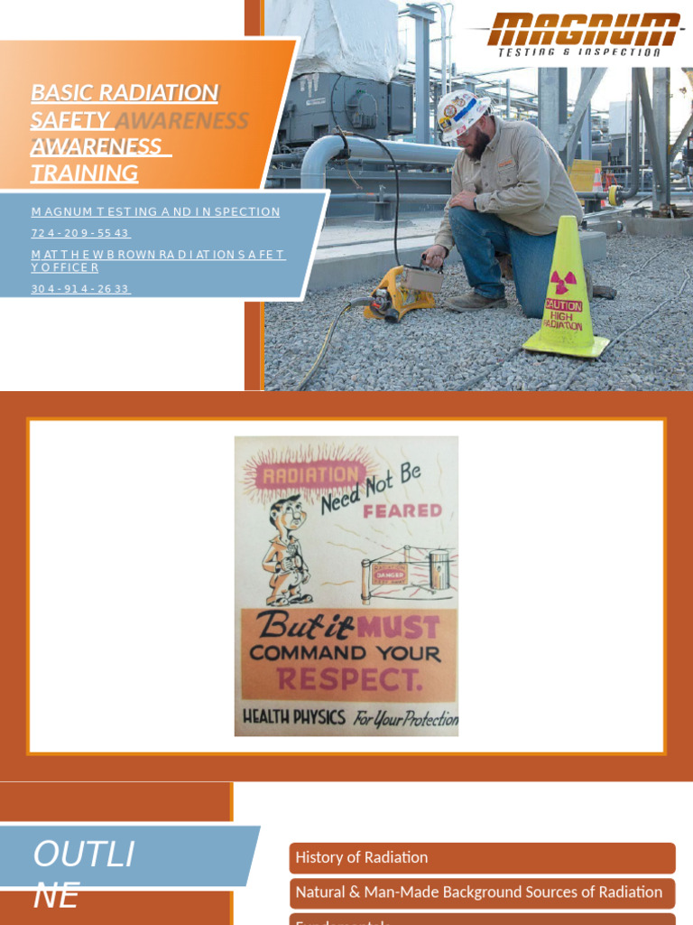 Basic Radiation Safety Awareness Training: Magnumtestingandinspection ...