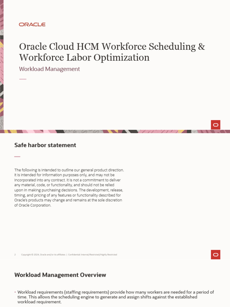 Feb24_Training_Workload_Management | PDF | Oracle Corporation | Computing