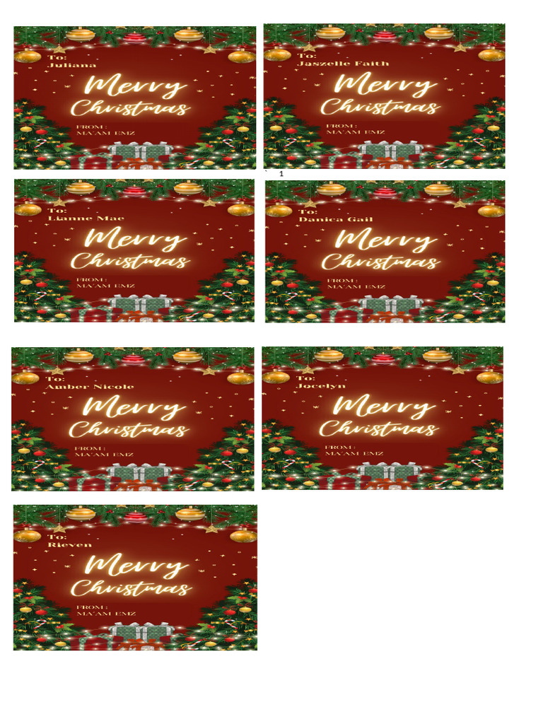 Christmas | PDF