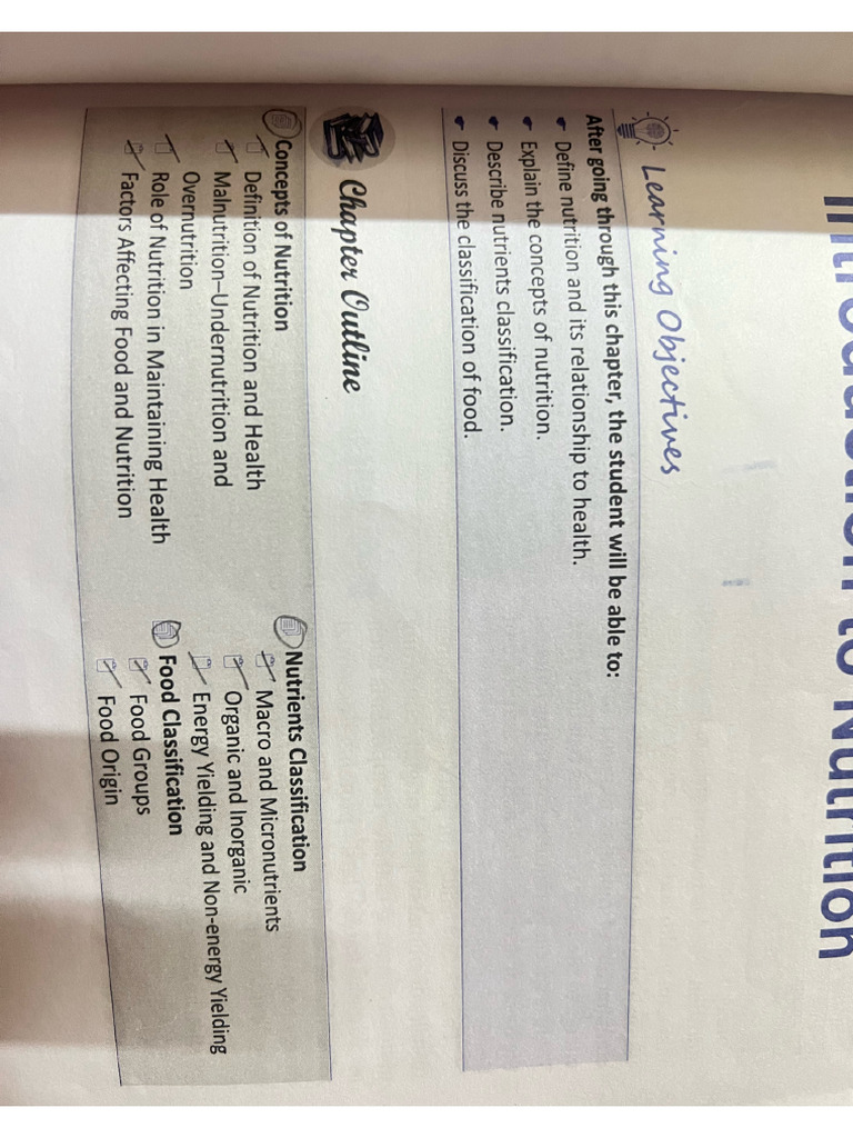 Nutrition Syllabus | PDF