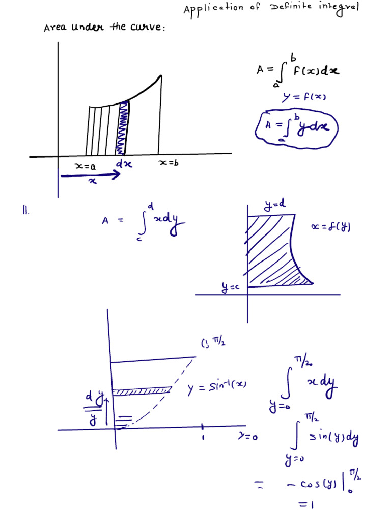 Area Under Curve | PDF