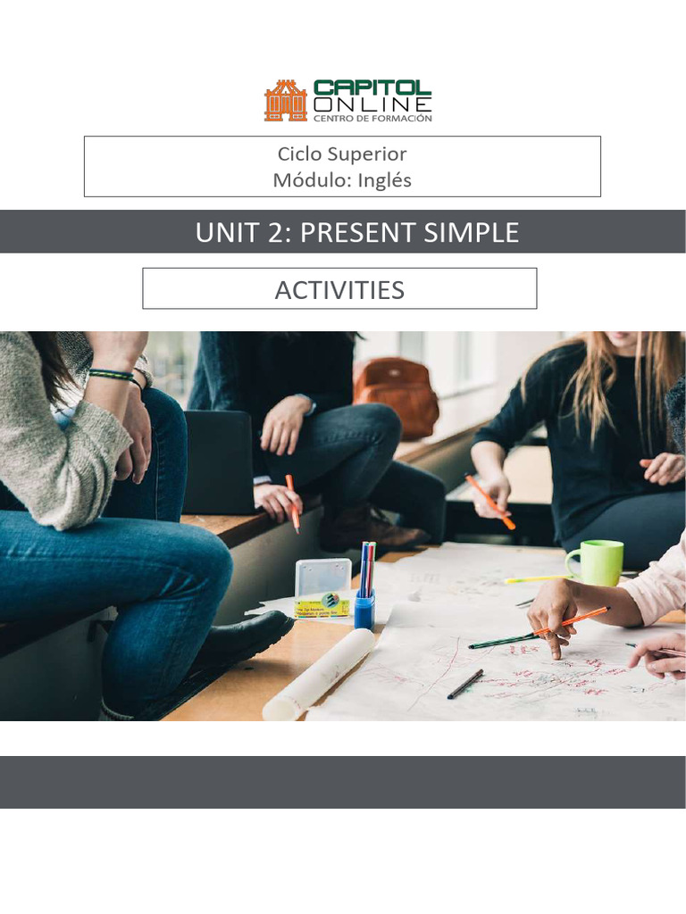 Unit 2 Present Simple Material Complementario-1-11!1!11 | PDF