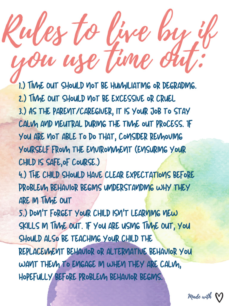 Time Out Info Graphic | PDF