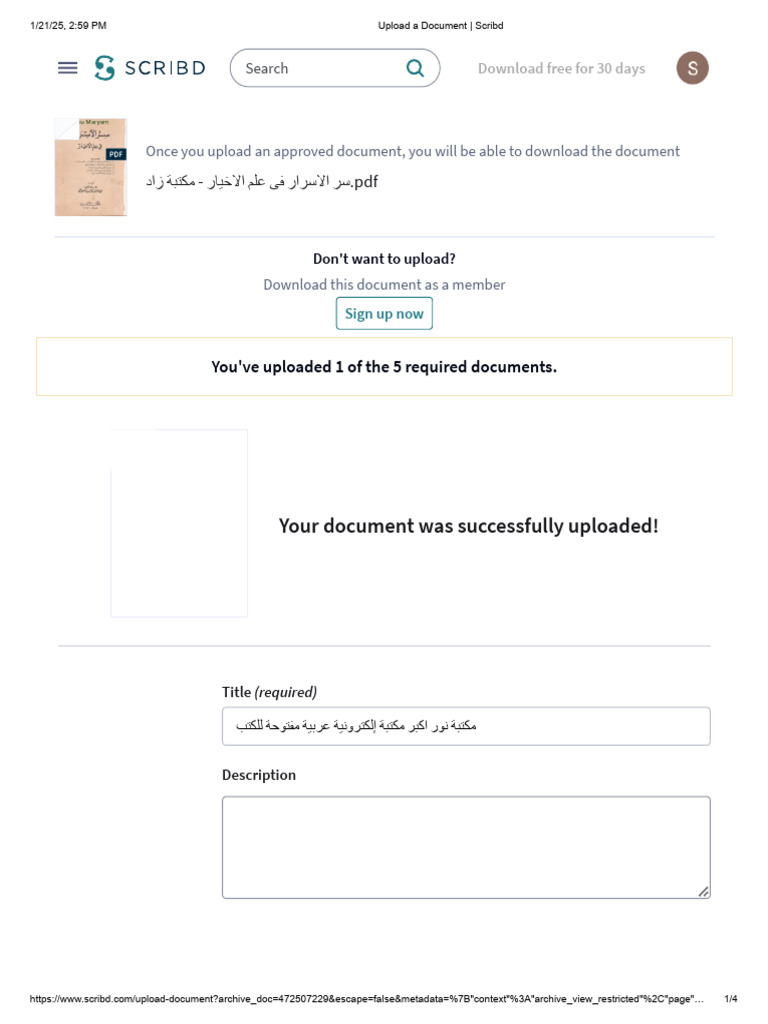 Upload A Document - Scribdvff | PDF | Scribd | World Wide Web