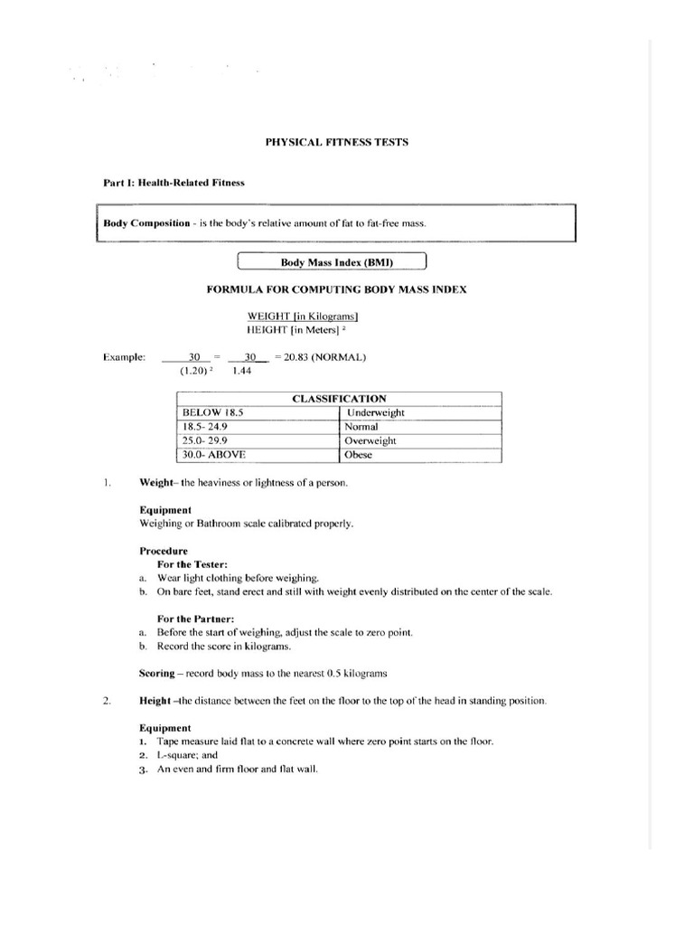 PFT Activity Guide | PDF