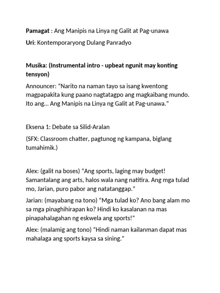 Filipino Script | PDF
