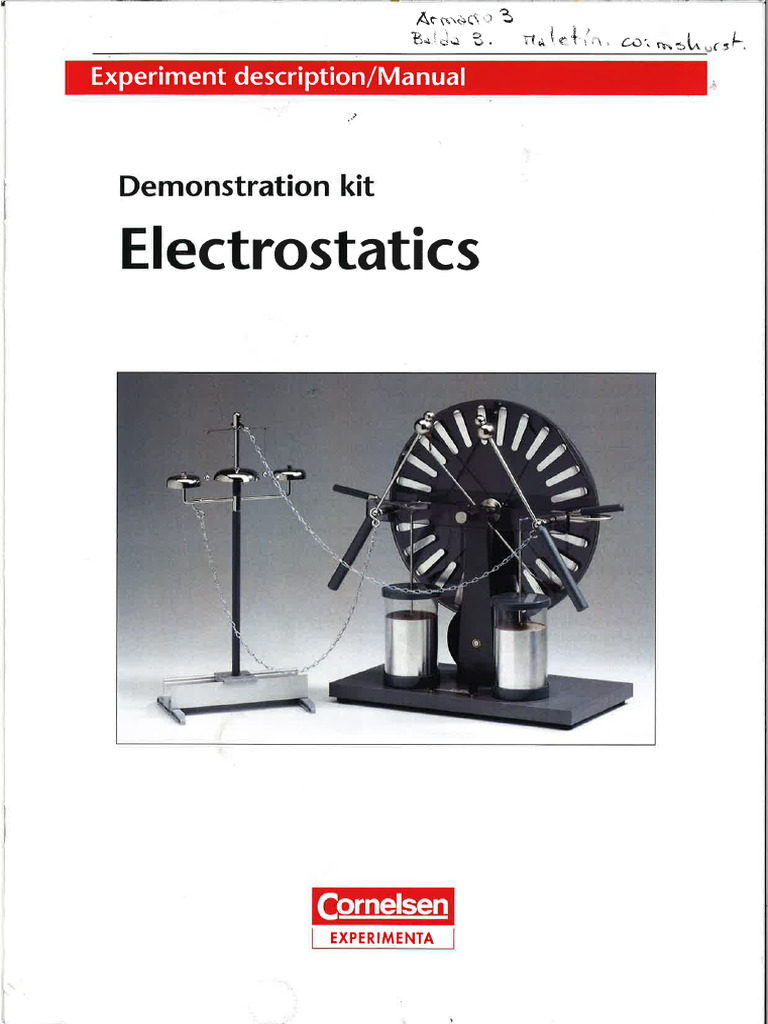 2 Electrostatics Experiment | PDF