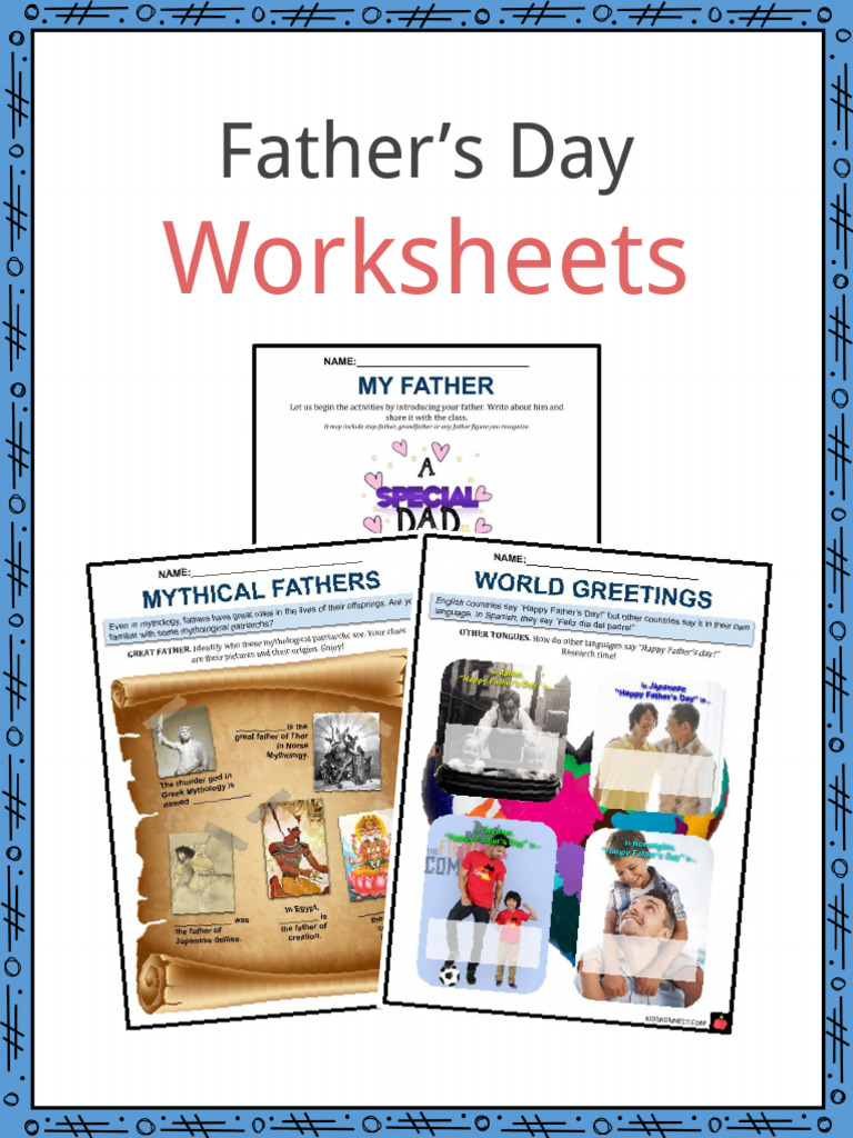 Father’s-Day-Worksheets | PDF