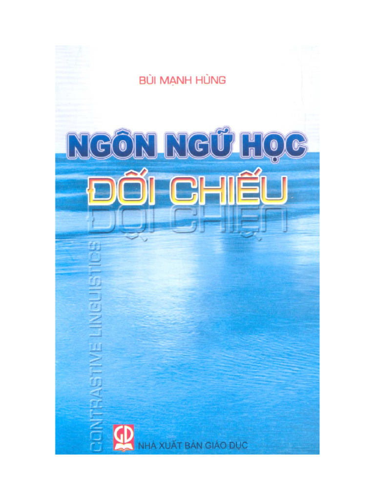 Nhatbook Ngon Ngu Hoc Doi Chieu Bui Manh Hung 2008 | PDF