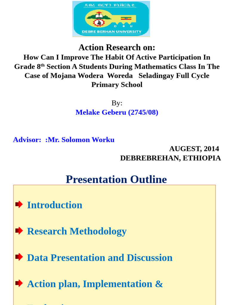 1. Melake ppt | PDF | Questionnaire | Methodology