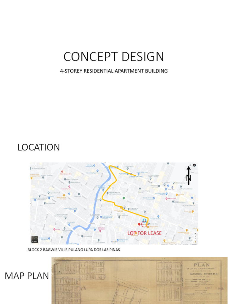 Concept Design 4storey Residential Apartment Building | PDF